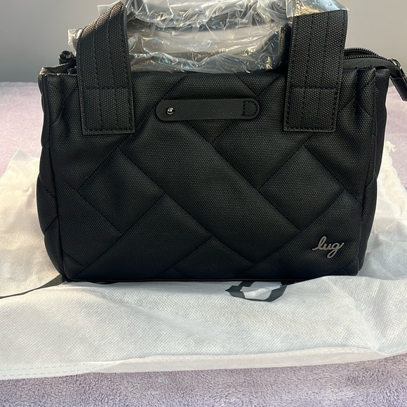 lug | Bags | Nwt Lug Jitterbug Matte Luxe Vl Crossbody Bag Black | Poshmark